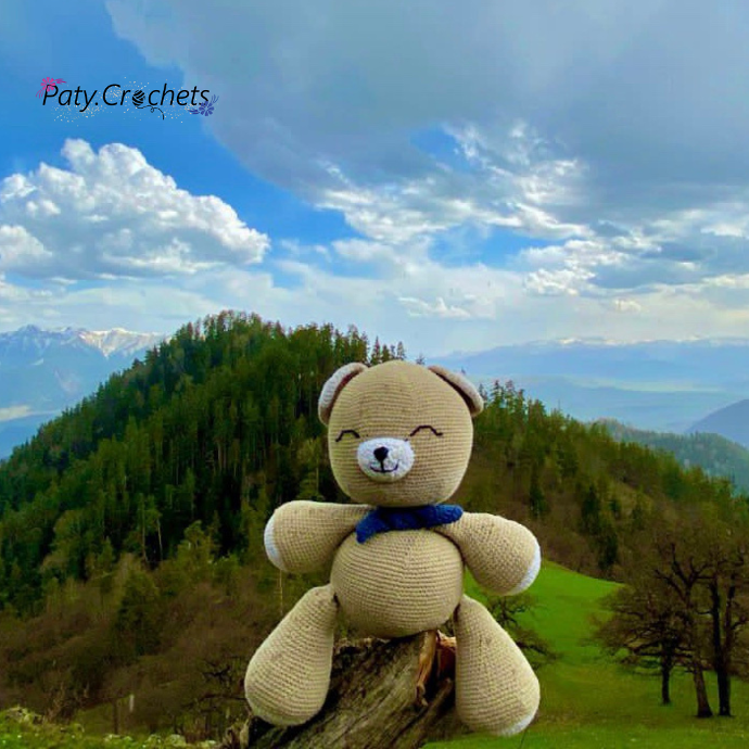 Peter Bear | Paty Crochets
